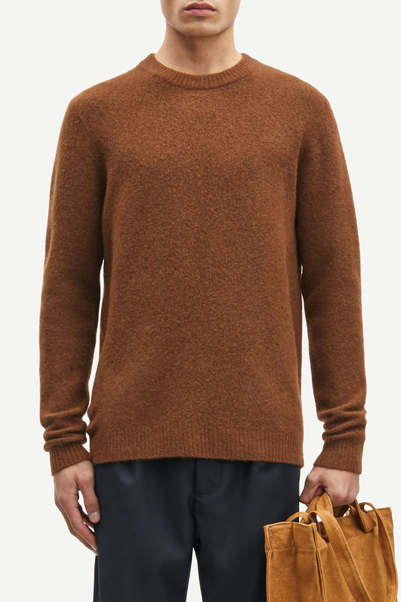 Nuthatch Butler Sweater - Samsøe Samsøe Wool Yak Knit